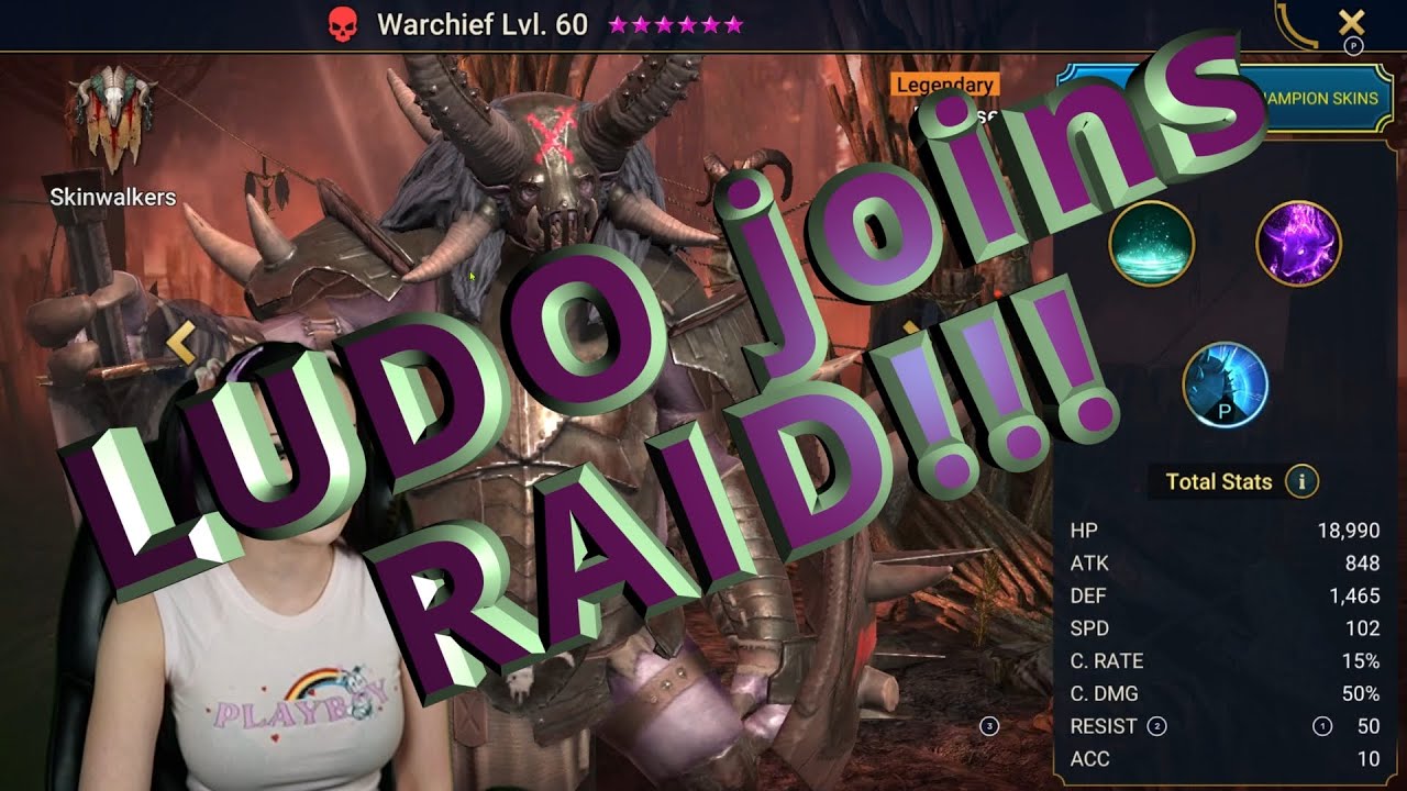 Skinwalkers faction review. please know who ludo is! RAID shadow ...