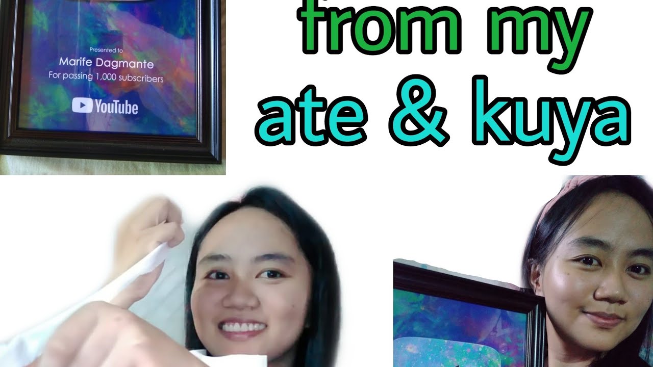 OPAL PLAY BUTTON Surprise Gift from my ate Gina & kuya Jhay 😍 - YouTube