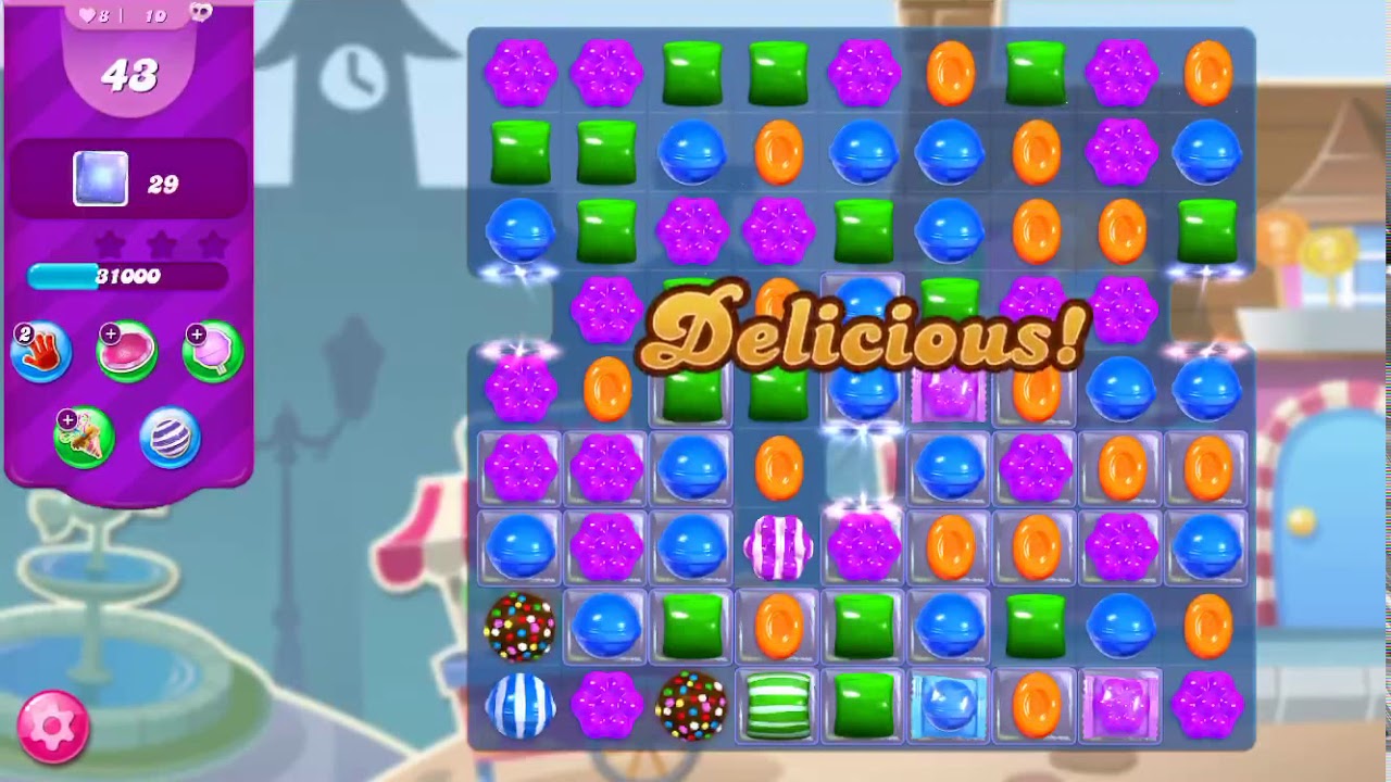 Candy Crush Saga Level 10 || Best Score - YouTube