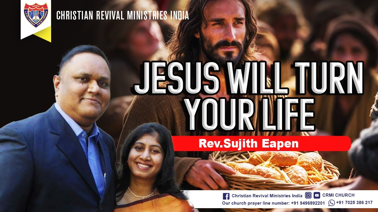 Prophetical Message 🛑Jesus will turn your life 🛑 Pr. Sujith Eapen and ...