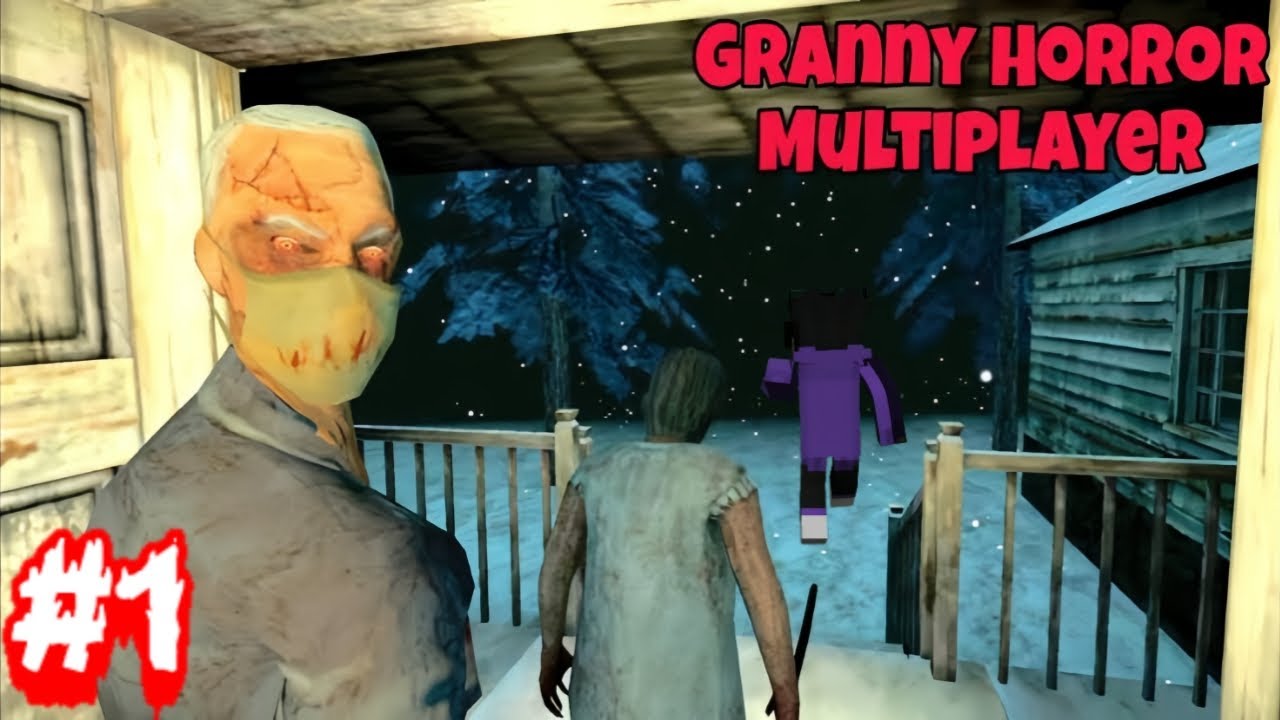 Granny horror multiplayer Pickaxe gaming gameplay - YouTube