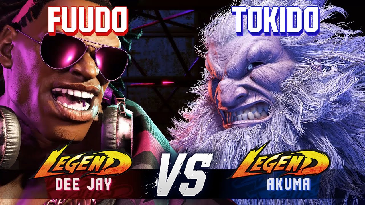SF6 FUUDO (Dee Jay) vs TOKIDO (Akuma) High Level Gameplay - YouTube