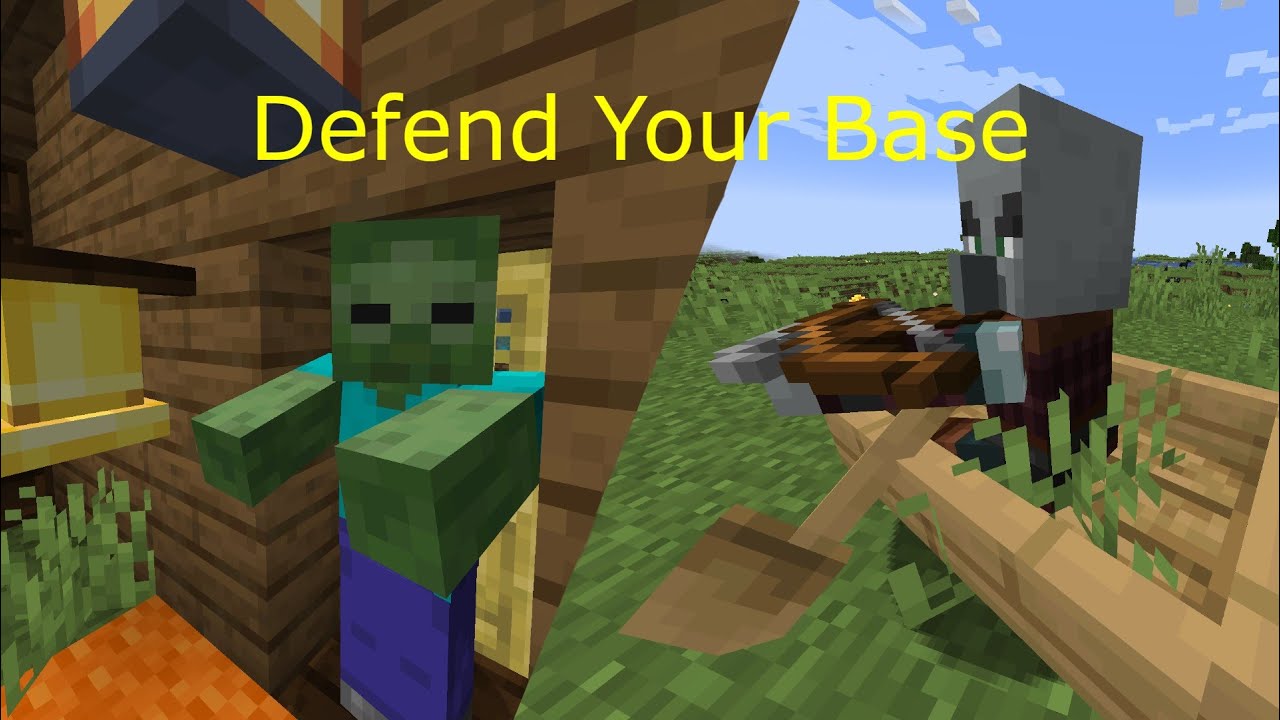 Tips to defend your house in Minecraft (Survival strategies: episode 1 ...