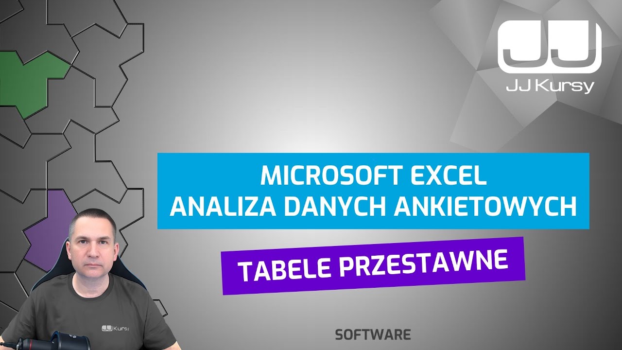 Microsoft Excel - analiza danych ankietowych z zastosowaniem tabel przestawnych - YouTube