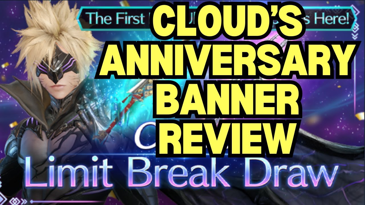 Cloud's ANNIVERSARY Banner Thoughts & Review! - FF7 Ever Crisis - YouTube