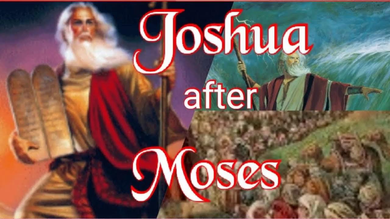 Joshua was appointed to take over after Moses died - YouTube