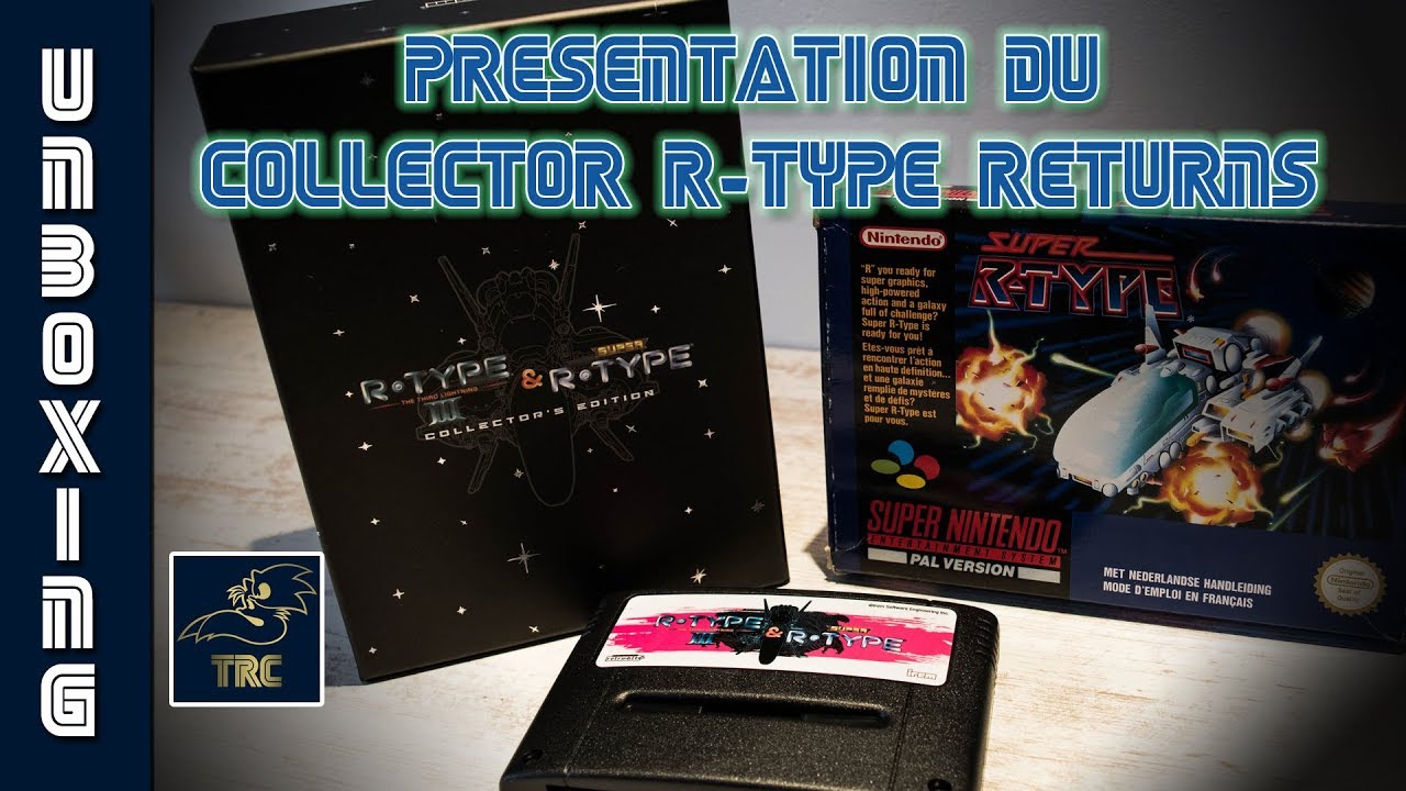 R-TYPE RETURNS - COLLECTOR EDITION SUPER NINTENDO - YouTube