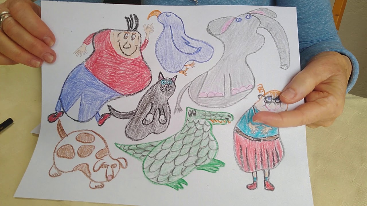 Blobby shapes into creatures! - YouTube