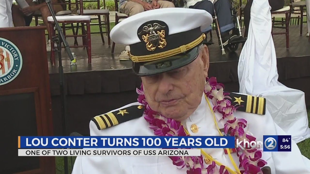 U.S. Navy hero, USS Arizona survivor Lieutenant Commander Louis A. "Lou ...