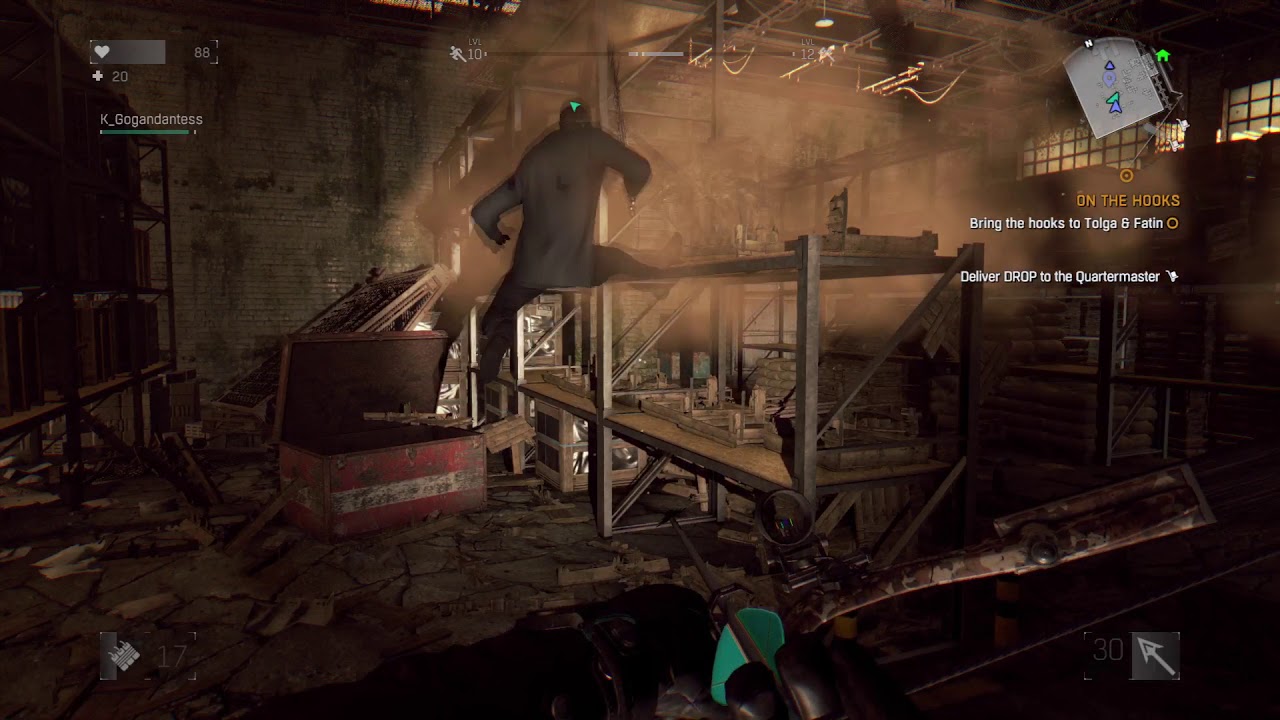 Dying Light - Demonstration of the Jumping Hikuta Kick technique ...