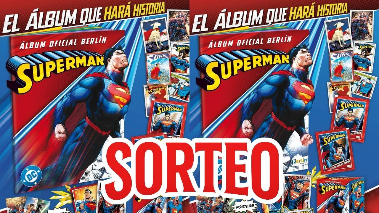 SORTEO ALBUM SUPERMAN DE EDITORIAL BERLIN - YouTube