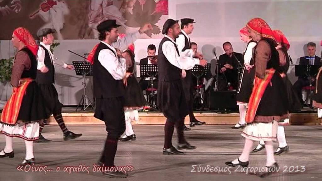 Κόρη πούλαγε κρασί. Χορός από το Μοναστηράκι Δράμας - YouTube