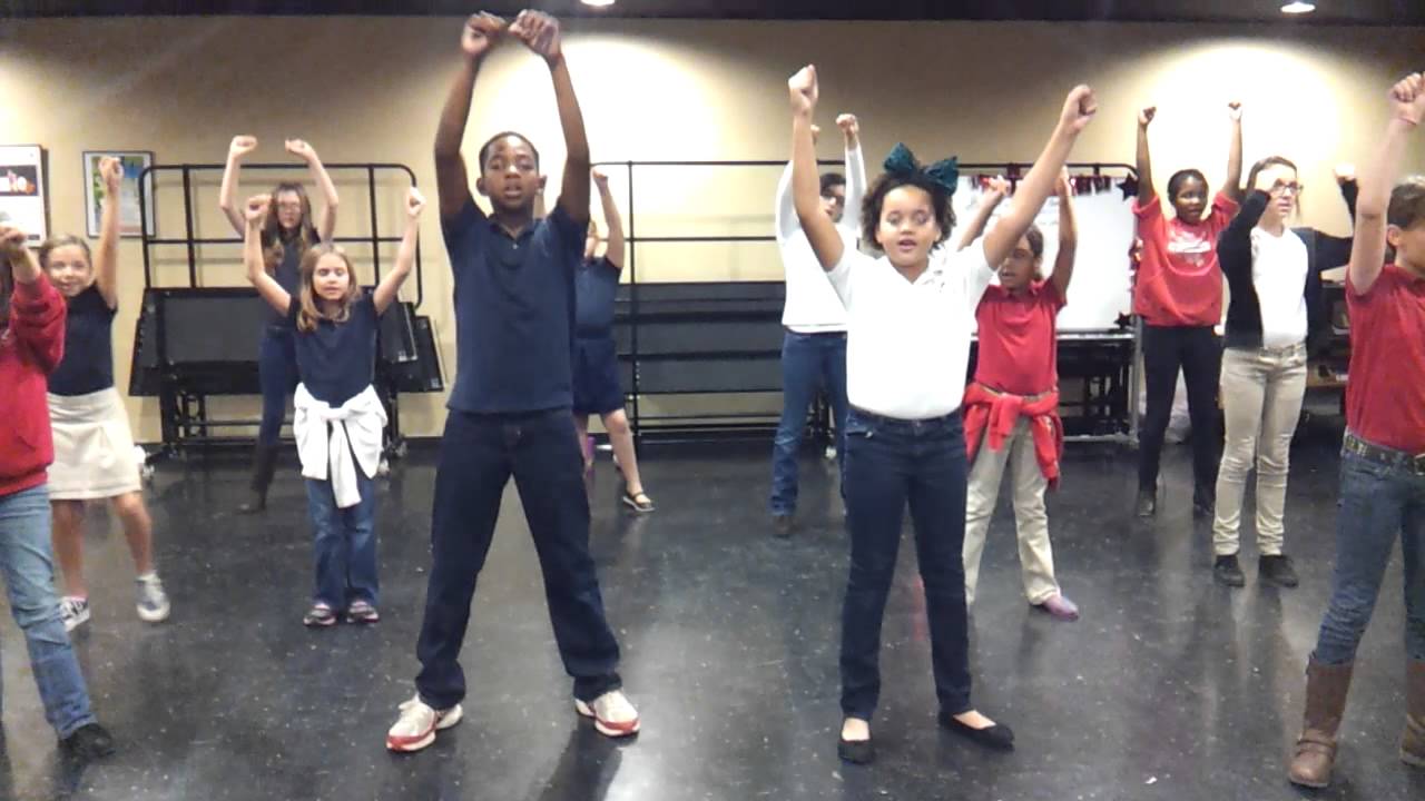 What Christmas means to me, Show choir practice - YouTube