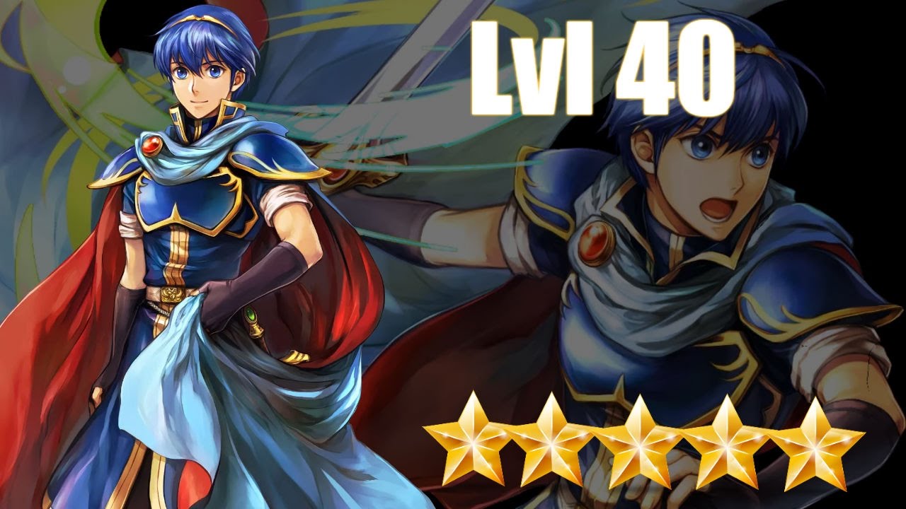 Marth, Altean Prince - FEH Spotlight (Level 40 confession, Skill ...