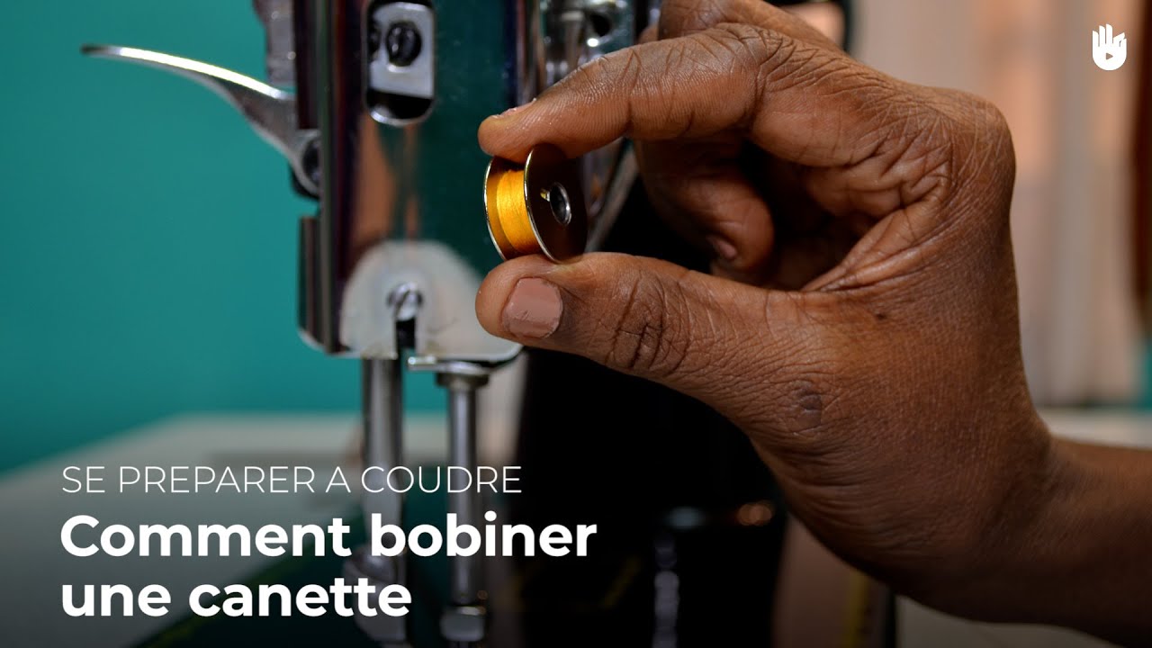 Comment bobiner une canette ­­| Couture - YouTube
