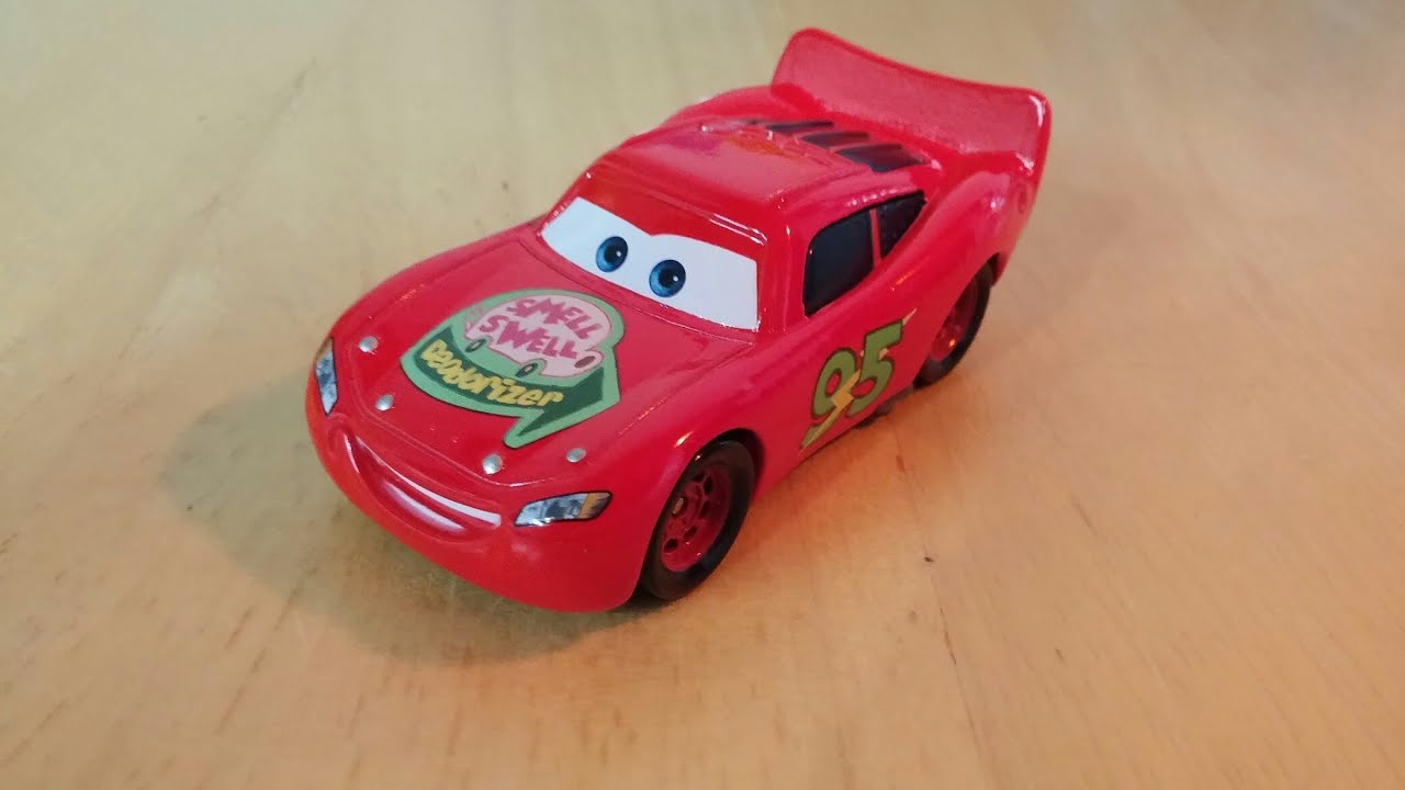 Disney cars Smell Swell Lightning McQueen review - YouTube