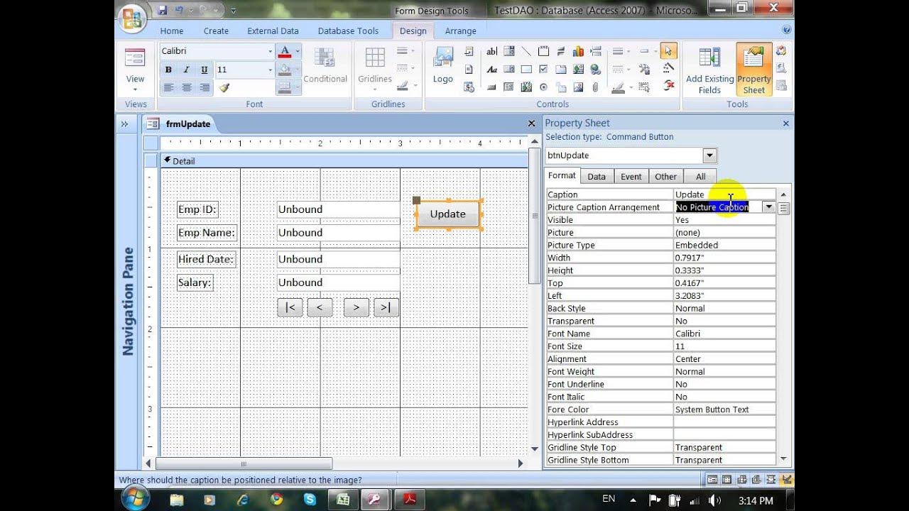 Access Using DAO to Add Edit and Delete record in recordset part 26 -khmer speak - YouTube