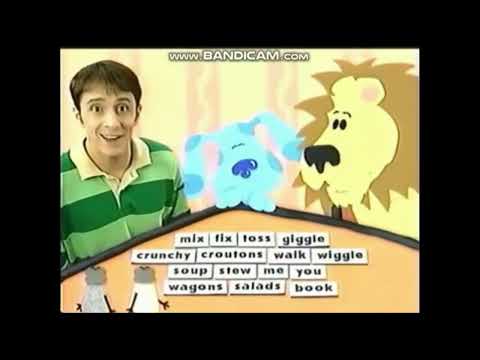 Opening to Blue's Clues Yummy Snack Time 2002 VHS Part 1