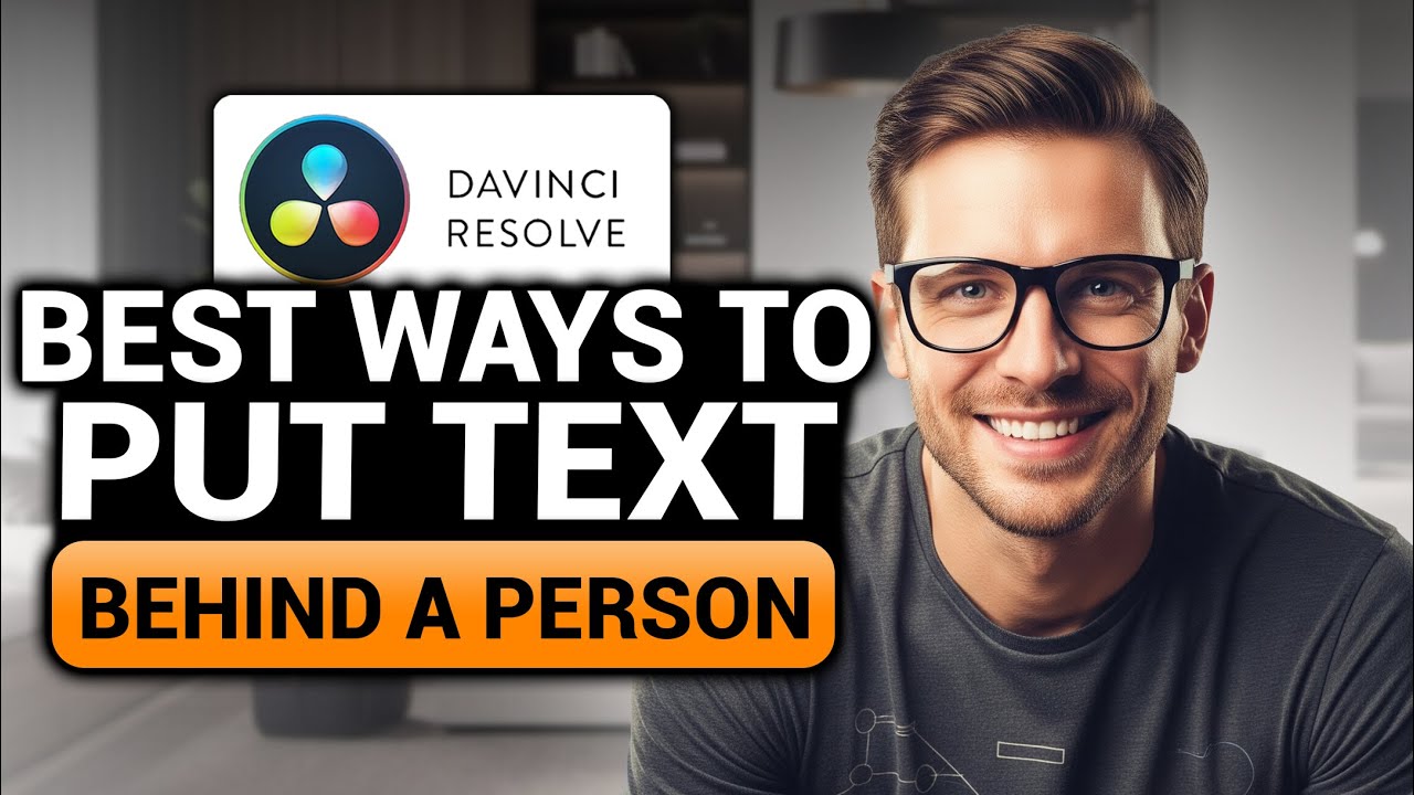 How To Put Text Behind a Person in Davinci Resolve (BEST FULL GUIDE ...