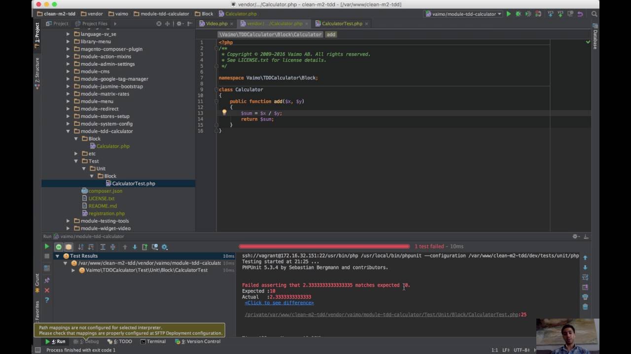 A Beginners Phpunit Test With Magento2 Youtube