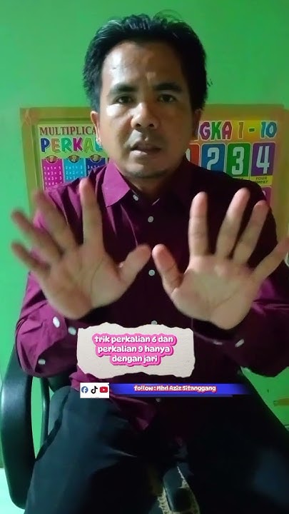 Trik perkalian 6 dan 9 hanya dengan jari Ice Breaking Matematika # ...