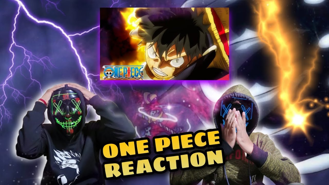 One piece episode 1028 reaction by masked reactions || luffy vs kaido ...