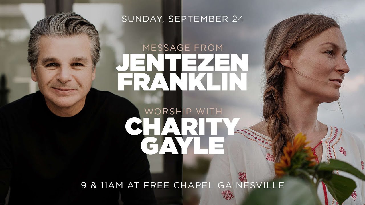 Pastor Jentezen Franklin & Charity Gayle Live at Free Chapel | 9am ...