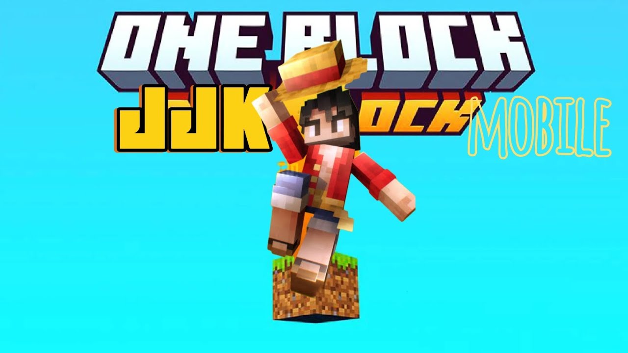 surviving one hour on a JJK one block mod in mobile - YouTube