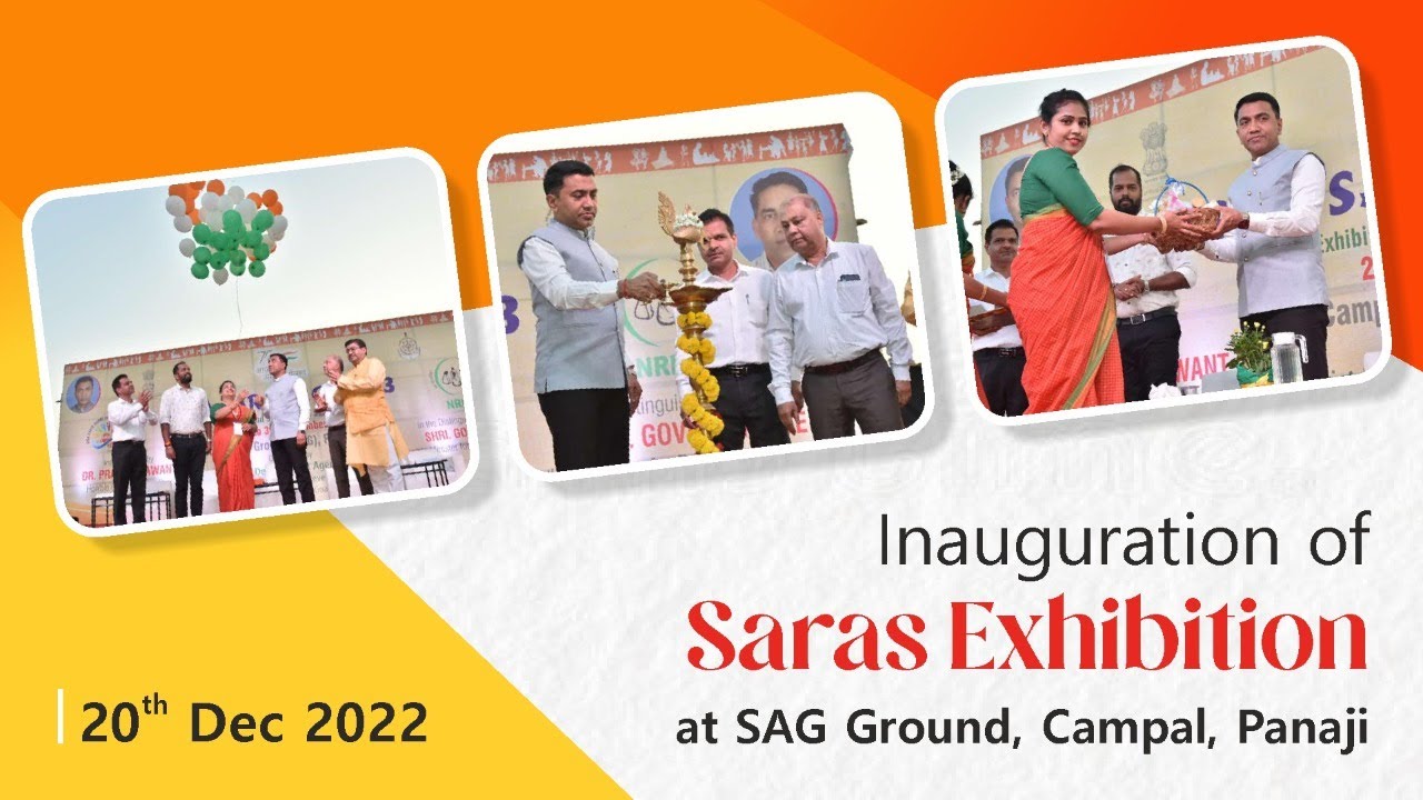 LIVE : Inauguration of Saras Exhibition - YouTube