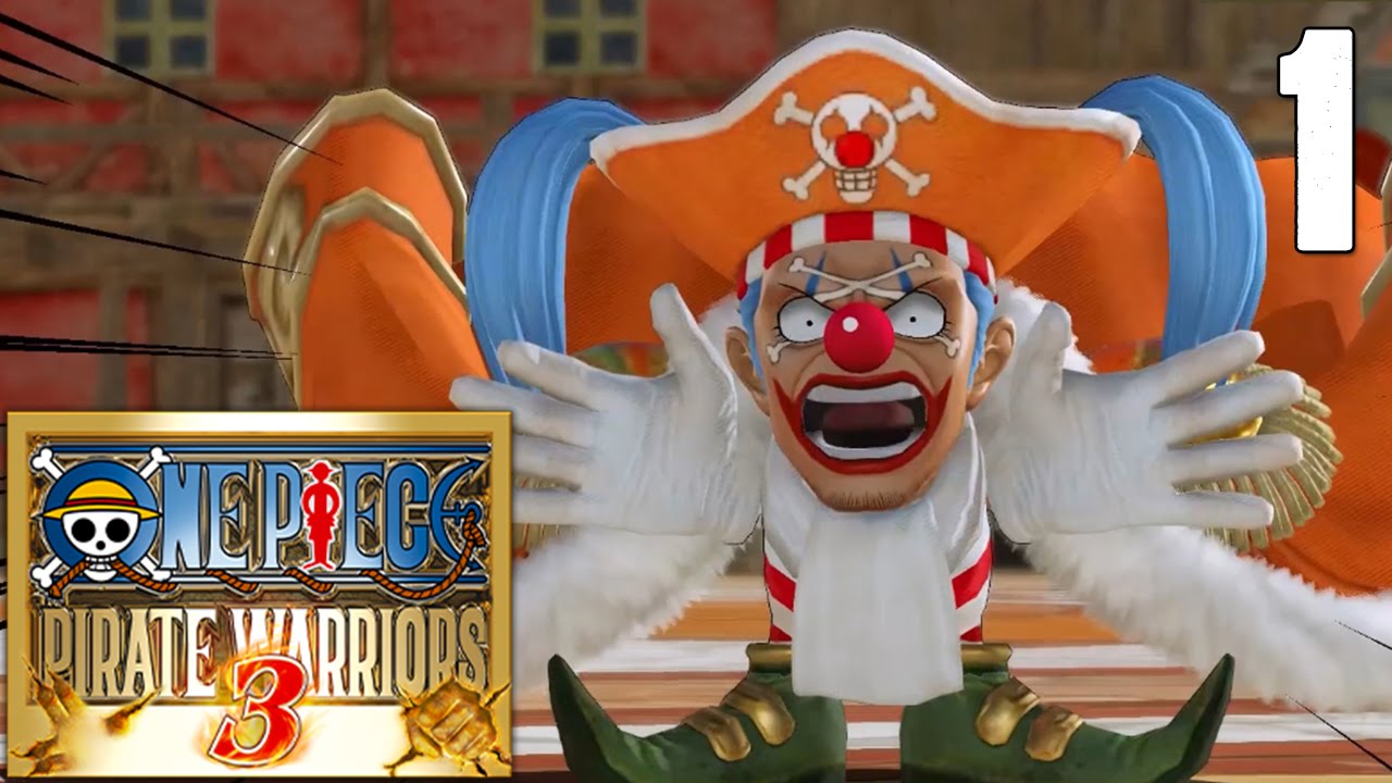 One Piece: Pirate Warriors 3 - Zoro and Law vs. Buggy the Clown | Co-op ...