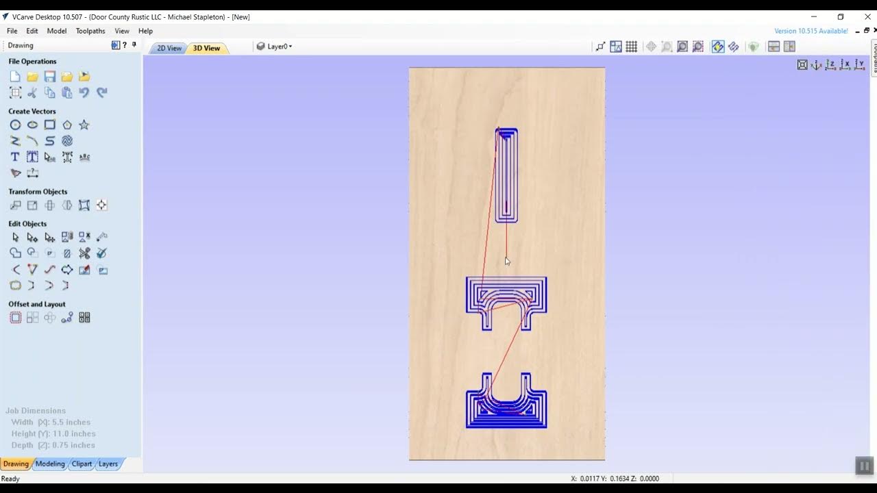 Import a 3rd Party 3D Design Into Vcarve To Create Toolpaths - YouTube