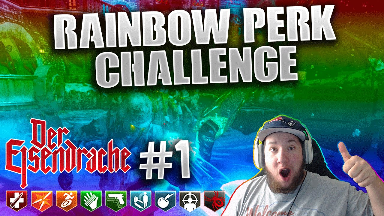 Black Ops 3 Zombies "Der Eisendrache" - Rainbow Perk Challenge Episode ...