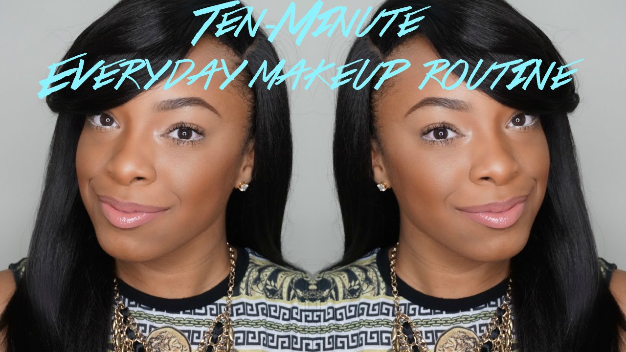 10-Minute, Everyday Makeup Routine | Simple, Quick & Easy Tutorial ...