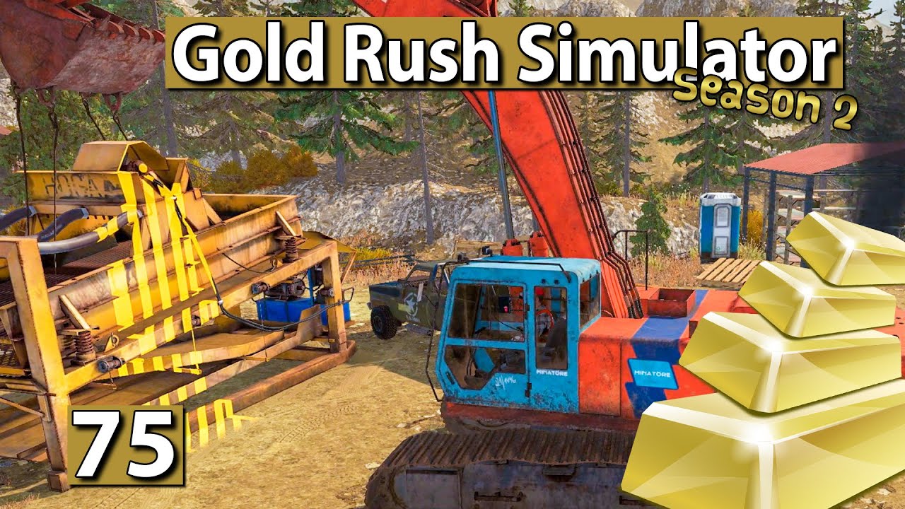 GOLDGRÄBER SIMULATOR 💰 Mehr neue Upgrades #75 Gold Rush Gameplay ...