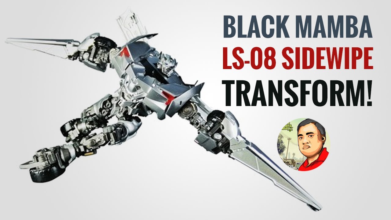 Transformers Biến hình Black Mamba LS-08 Corvette Assassin NOT Sidewipe ...