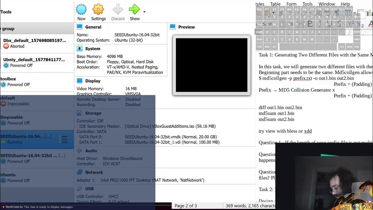 MD5 Collision Attack Lab - YouTube