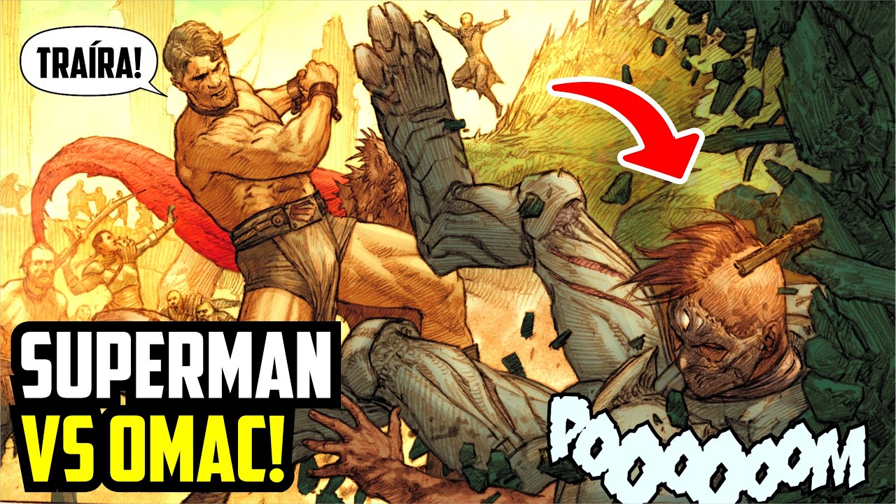 SUPERMAN VS OMAC NO MUNDO BÉLICO! Superman Action Comics #1042 - YouTube