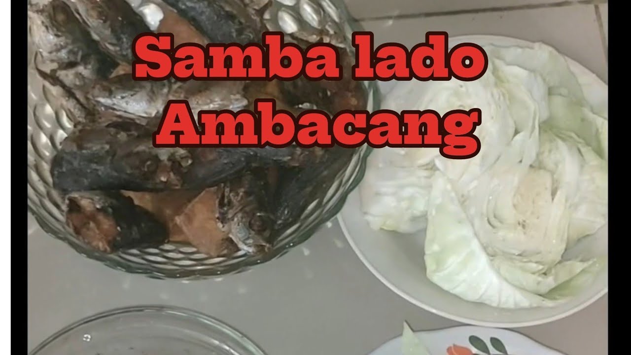 Sambalado Ambacang, Khas Kuantan Singingi - YouTube
