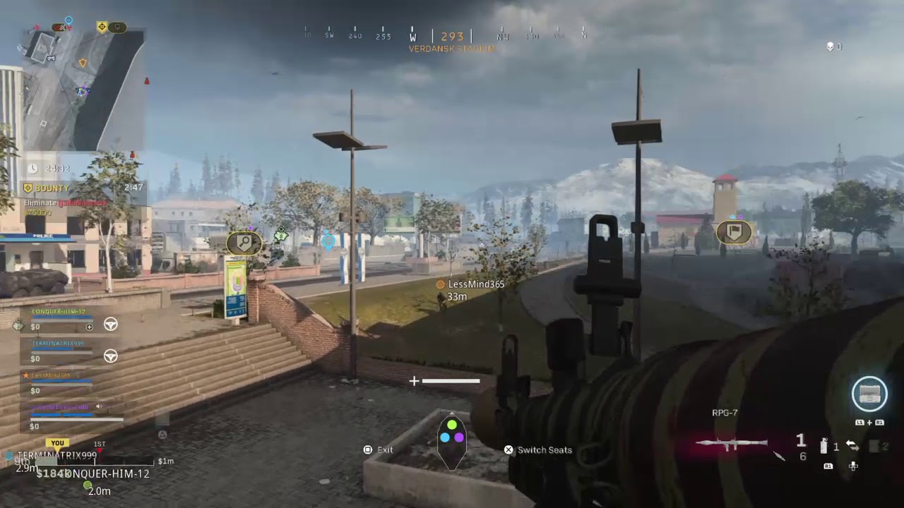 RPG from helicopter for bounty - YouTube