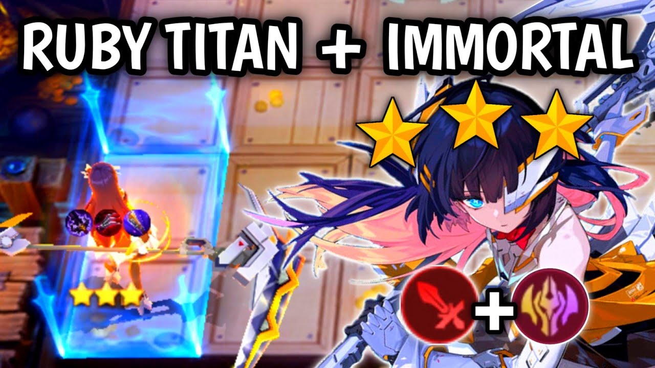 RUBY TITAN + IMMORTAL ?!! - LING SKIL 2 - MAGIC CHESS - YouTube