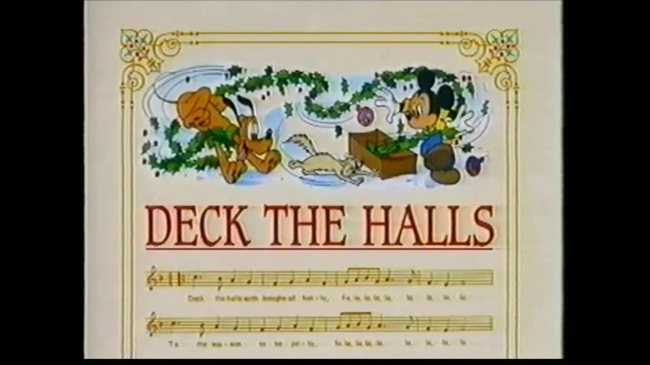 Deck The Halls - Disney Sing Along Songs: Very Merry Christmas Songs ...