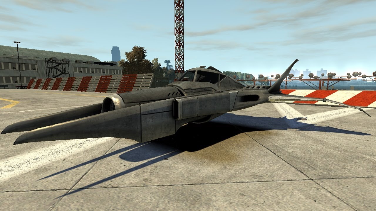 Grand Theft Auto IV - Batman - Batwing (MOD) HD - YouTube