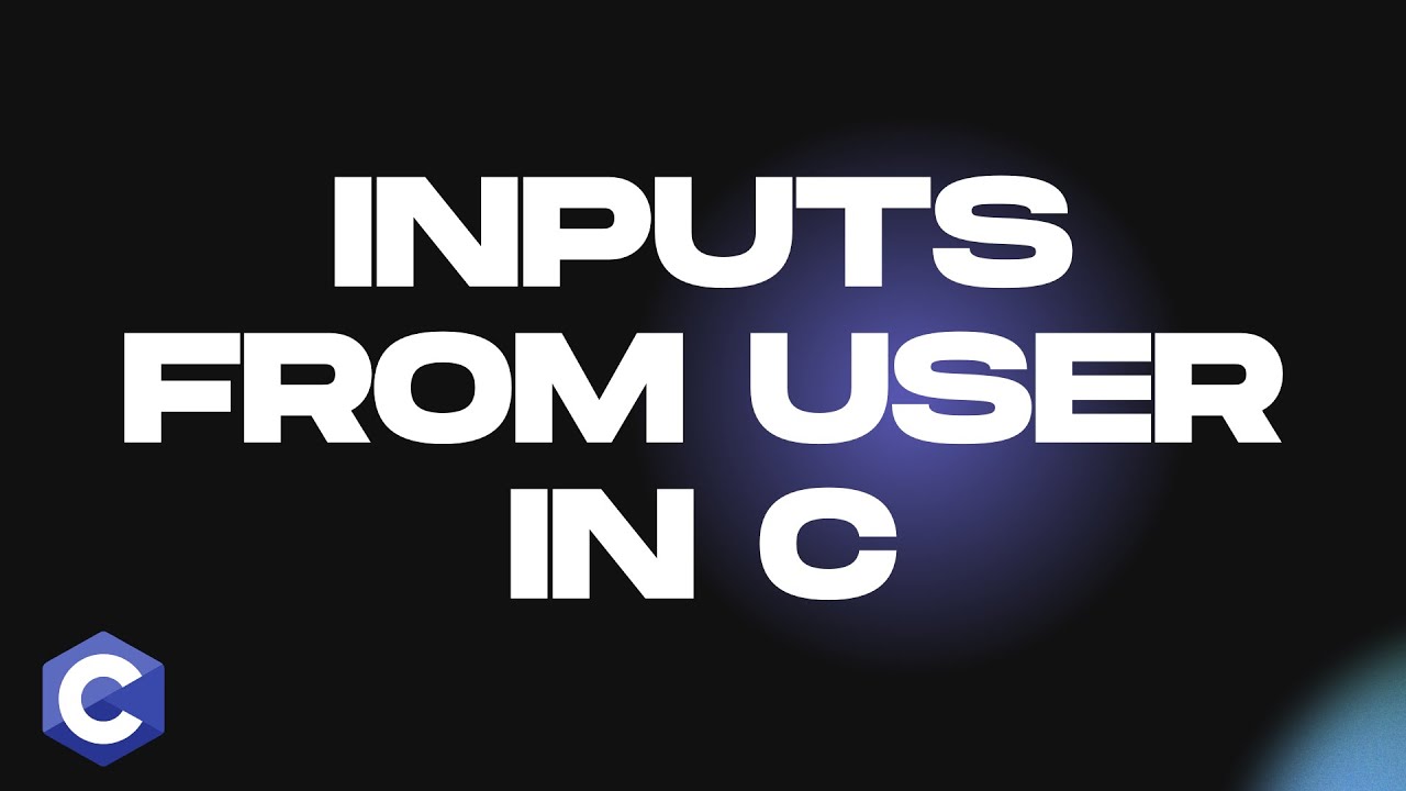 Getting Input from a User in C (scan f) | Tagalog - YouTube