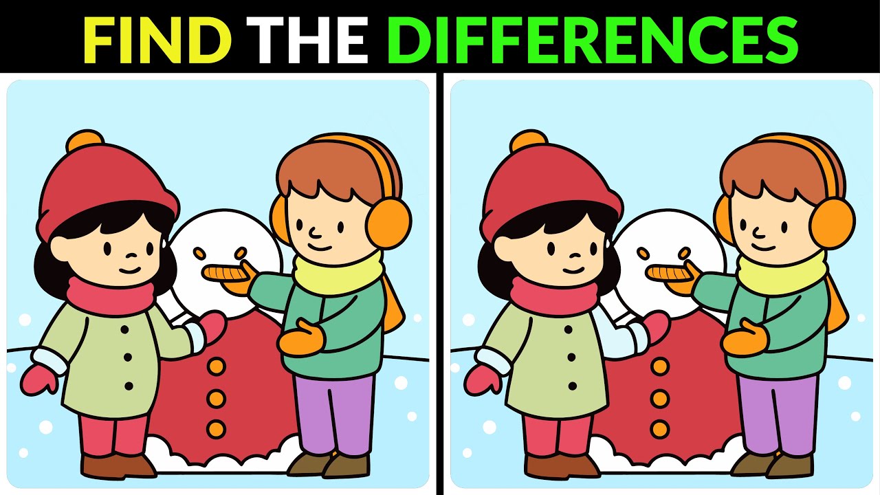 Can You Find All the Differences? Test Your Brain with Fun 'Spot the ...