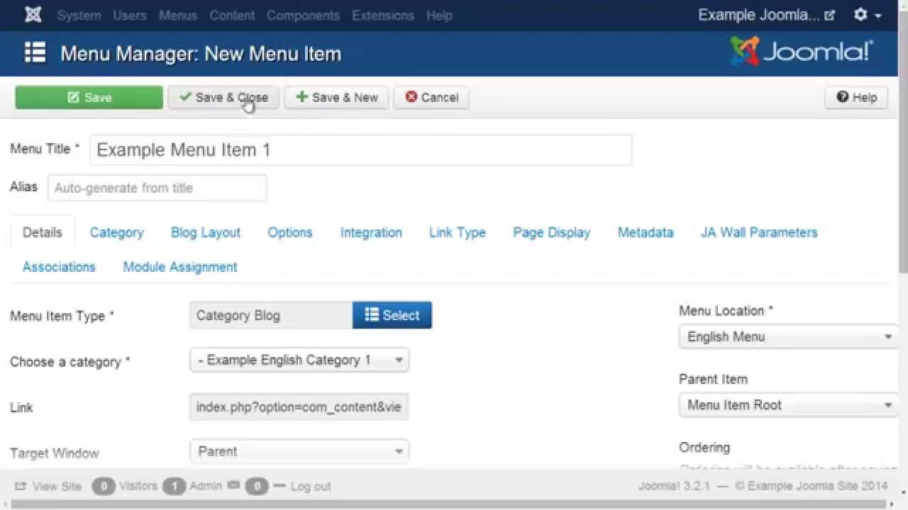 How to create multilanguage joomla 3.2.3.- multilingual joomla 3.2.3 - YouTube