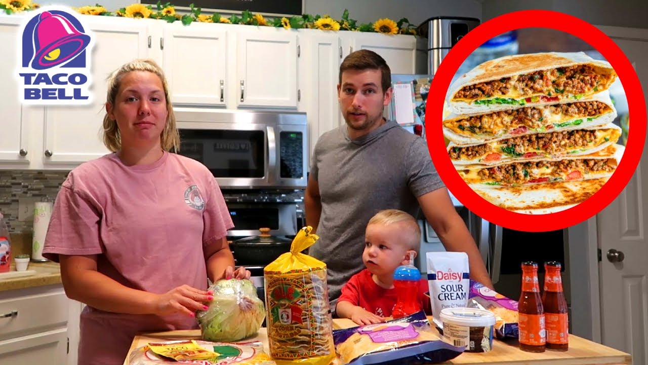 How To Make A TACO BELL CRUNCHWRAP SUPREME - YouTube
