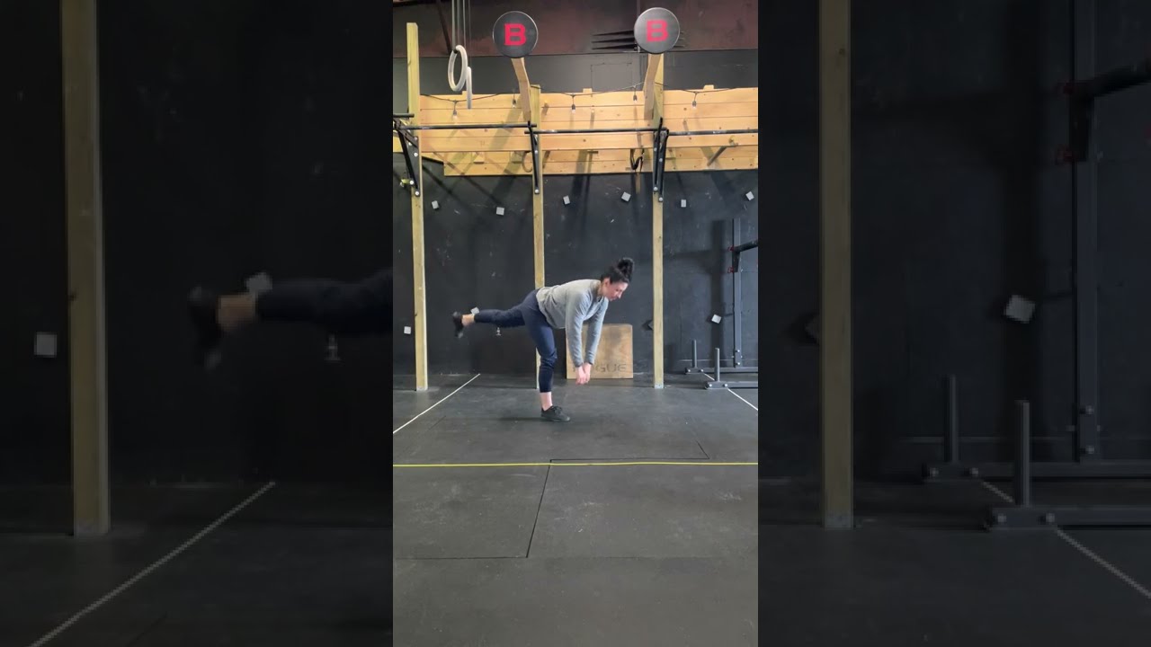 Bodyweight Single Leg RDL - YouTube