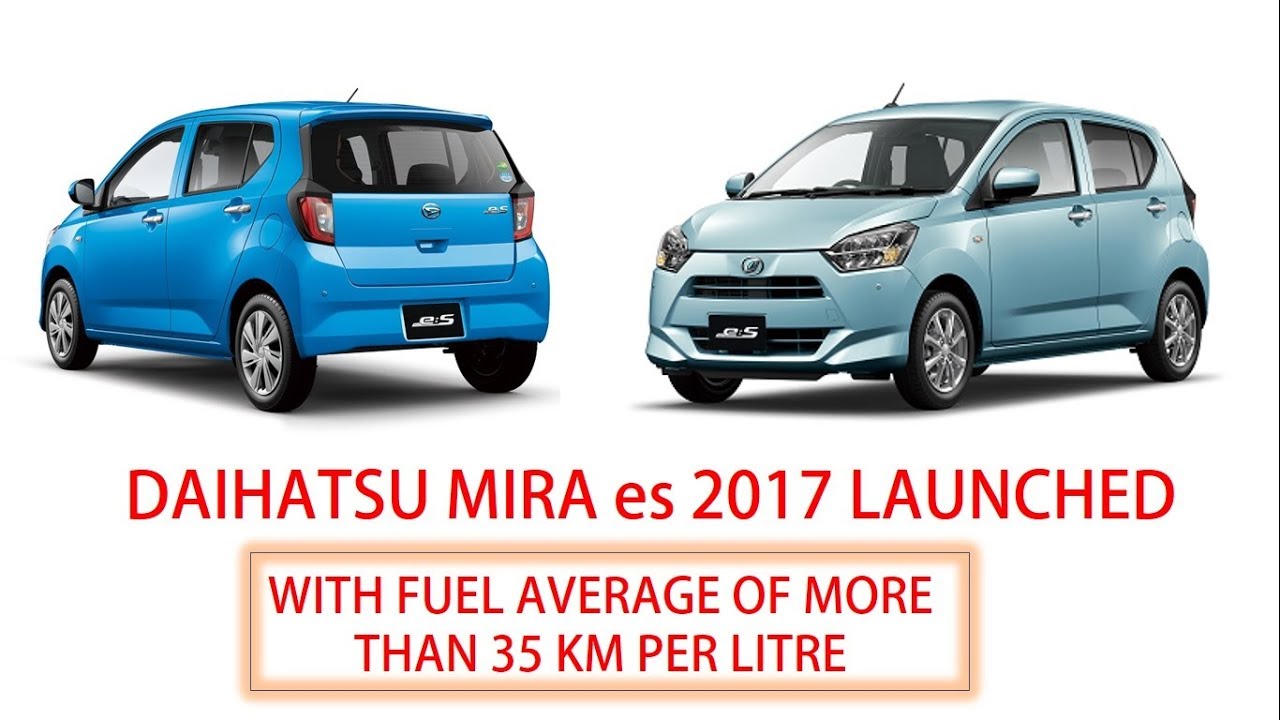 Daihatsu Launched the 2017 Mira e:S with tons of new features | Details ...