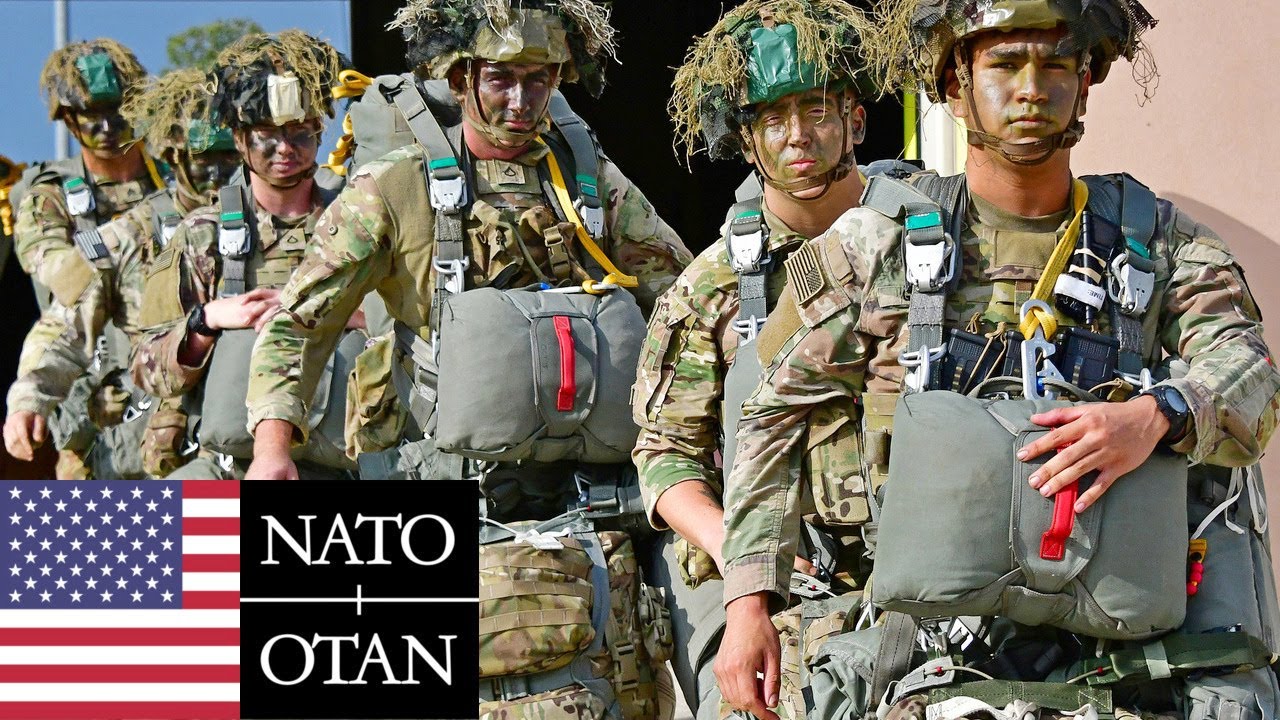 US Army, NATO. Large-scale joint military exercises in Germany. - YouTube