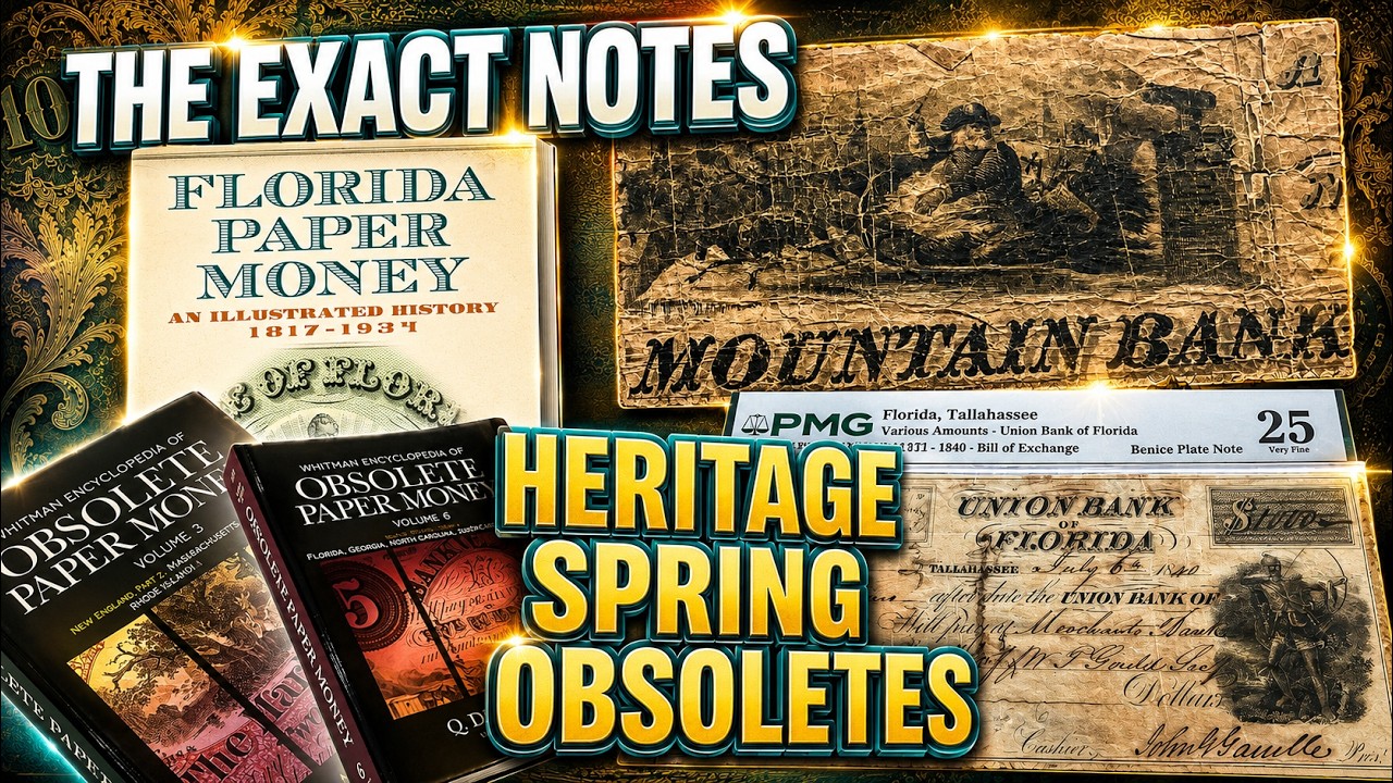 Heritage Obsolete Currency Auction: Unique $3 Note, Santa Claus Note ...